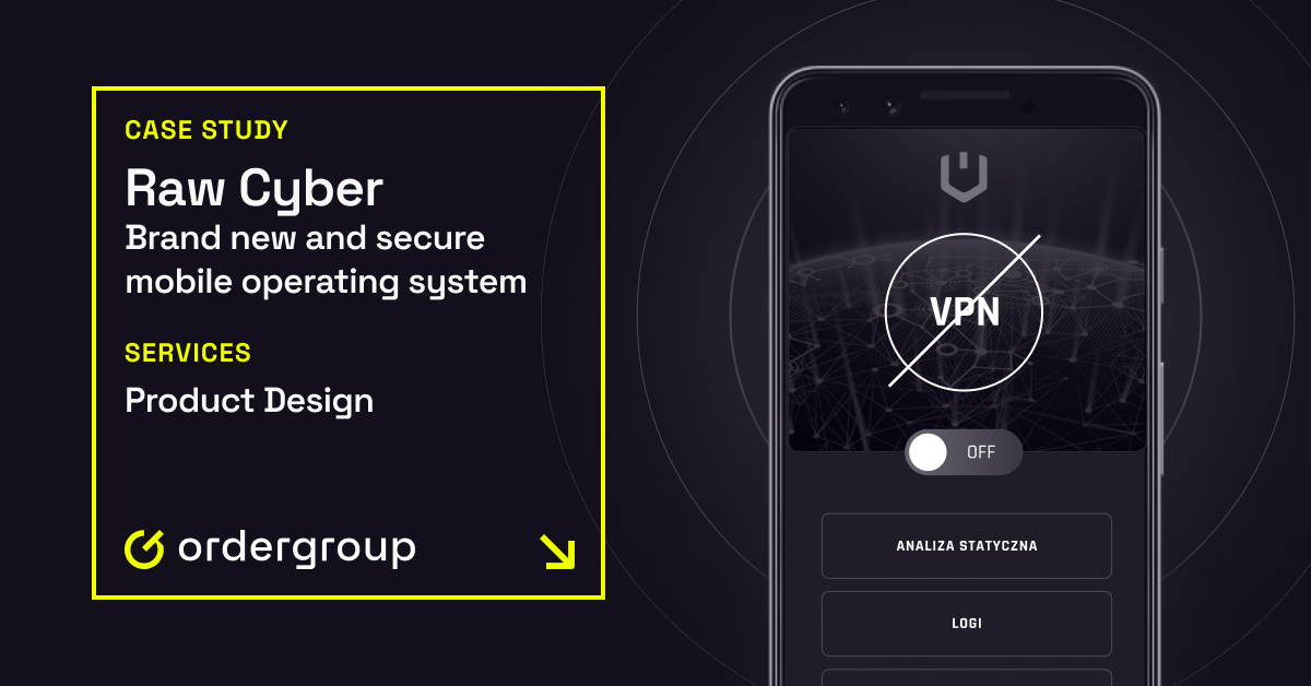 Secure Mobile Operating System - RAW Cyber | Order Group