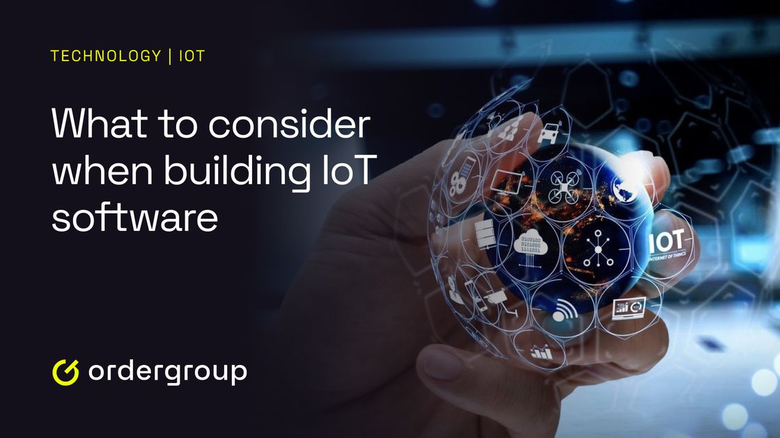 IoT software development for industry | Order Group